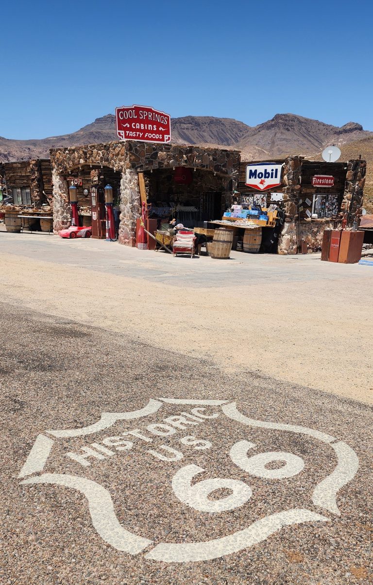 A ROUTE 66 TRAVEL GUIDE TO COOL SPRINGS STATION GOLDEN VALLEY ARIZONA ...