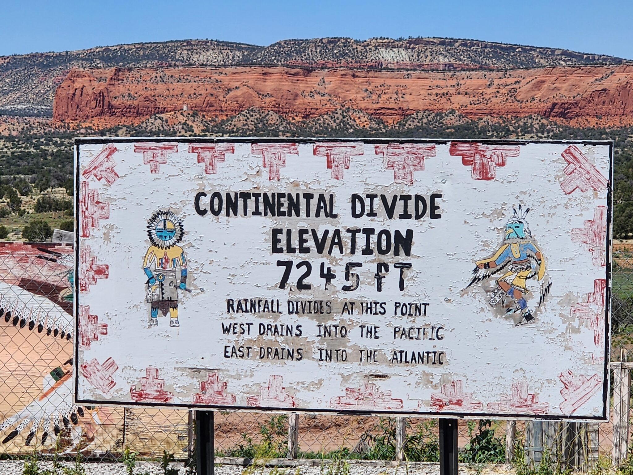 Continental Divide New Mexico Where Route 66 Meets America's Great ...