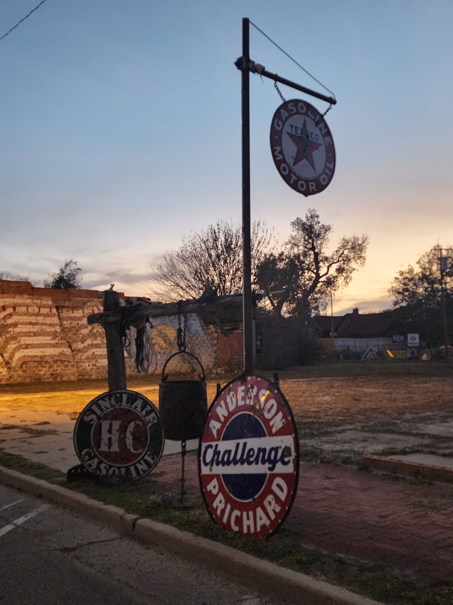 The Route 66 Town Of Historic Erick Oklahoma - Route 66 Road Relics