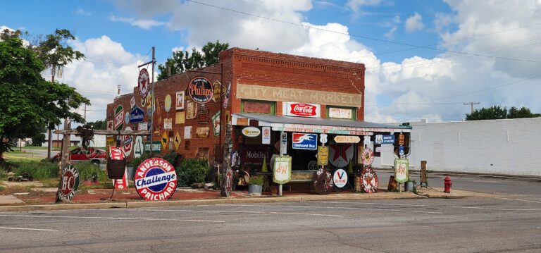 The Route 66 Town Of Historic Erick Oklahoma - Route 66 Road Relics