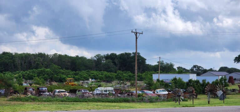 The Route 66 Town Of Historic Erick Oklahoma - Route 66 Road Relics