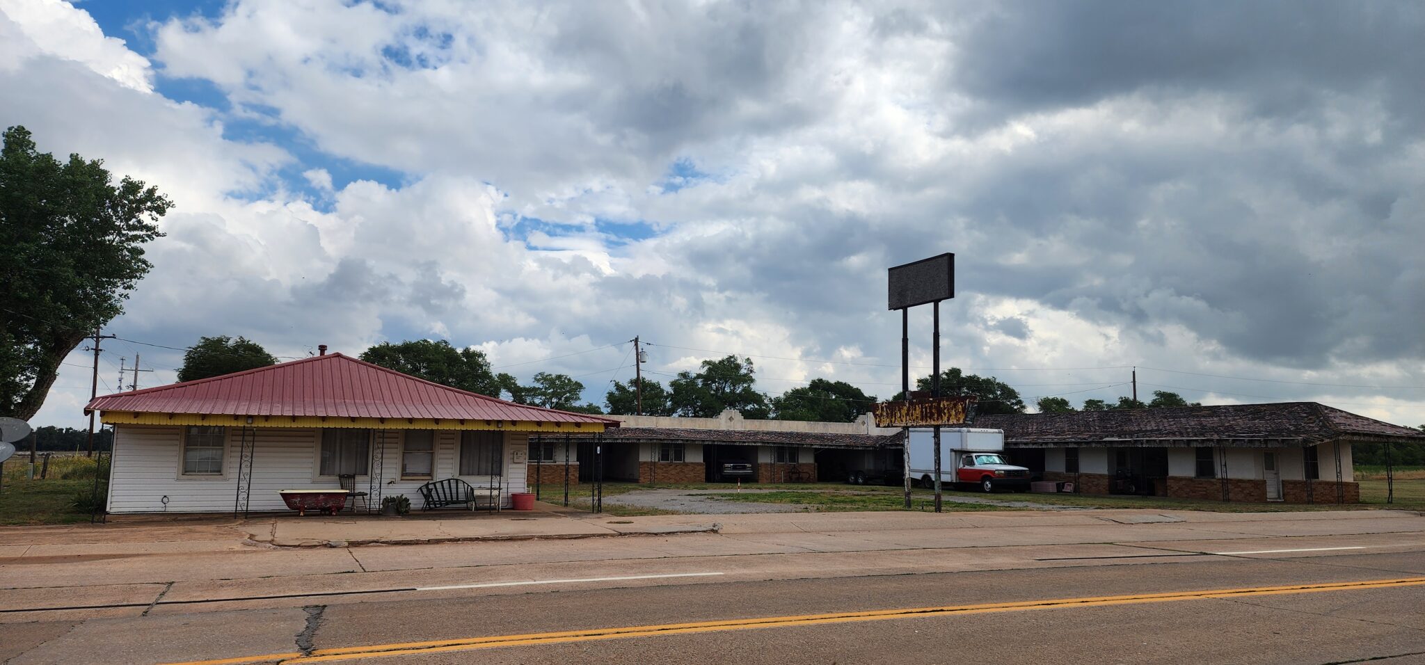 The Route 66 Town Of Historic Erick Oklahoma - Route 66 Road Relics