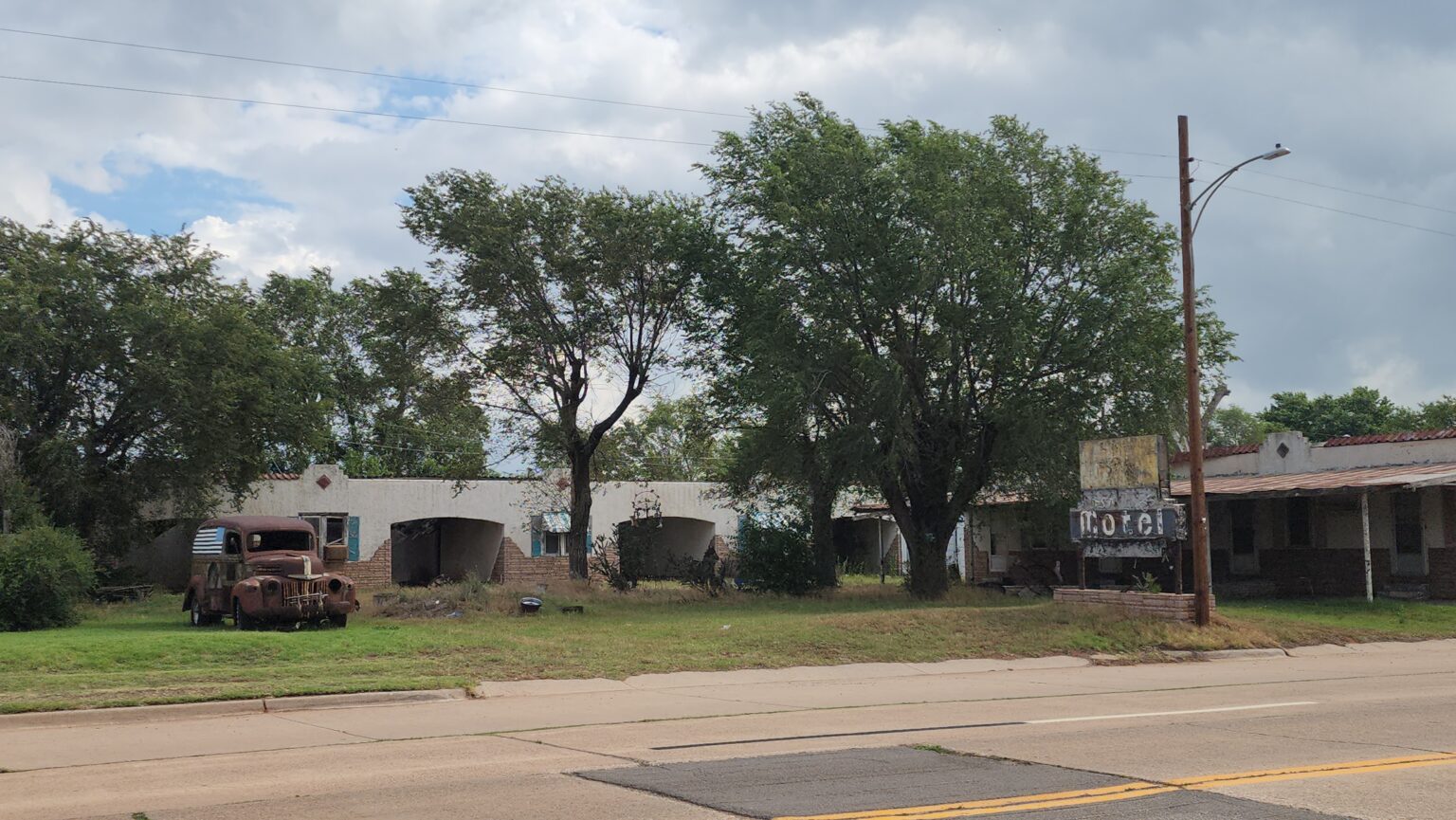 The Route 66 Town Of Historic Erick Oklahoma - Route 66 Road Relics